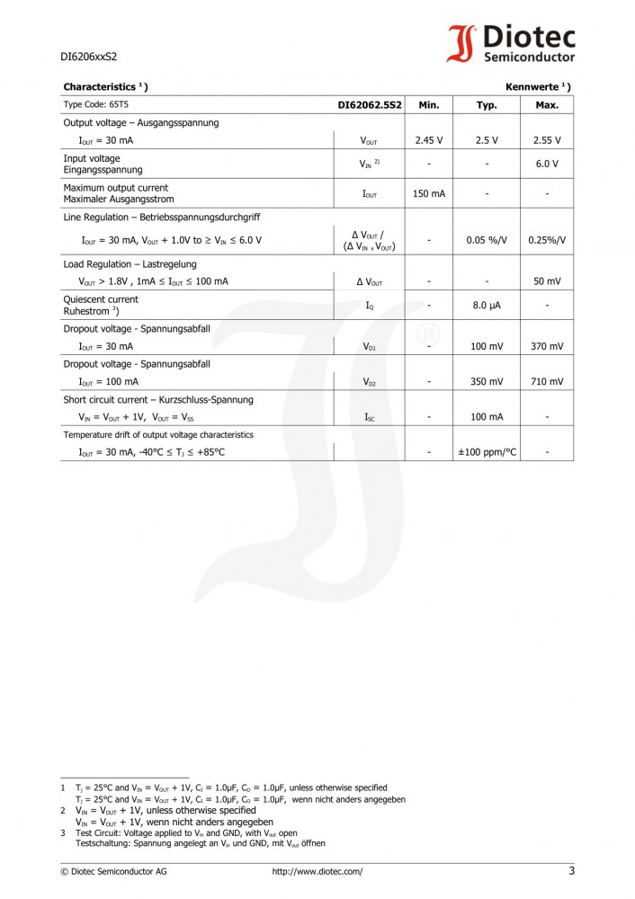 DI62063.3S2 datasheet page 3