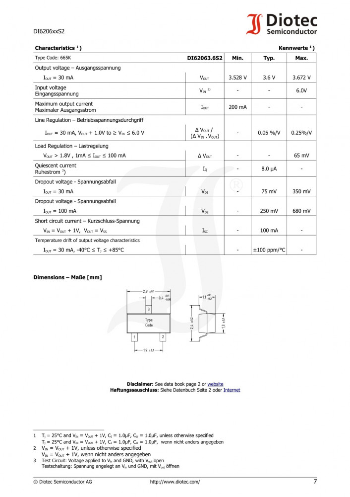 DI62063.3S2 datasheet page 7