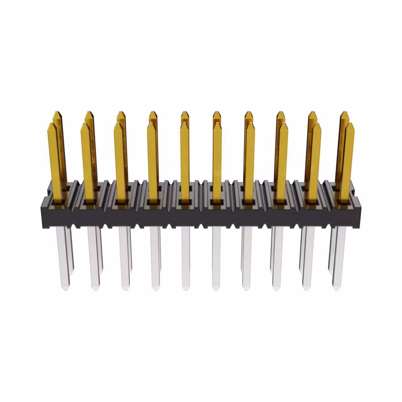 2.00mm Pitch Milli-Grid Header, Vertical, Through Hole, 20 Circuits, 0.76µm Gold (Au) Plating, Mating Pin Length 5.21mm, Tail Length 5.21mm, Tray, Lead-Free for sale