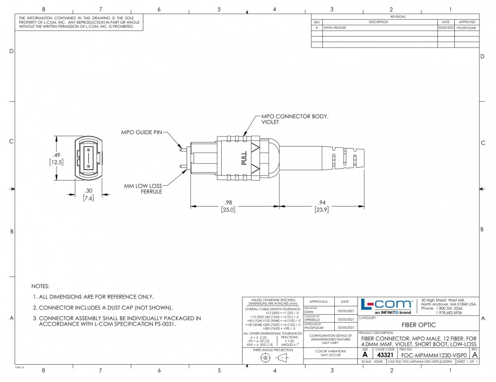 FOC-MPMMM1230-VISP0 technical document