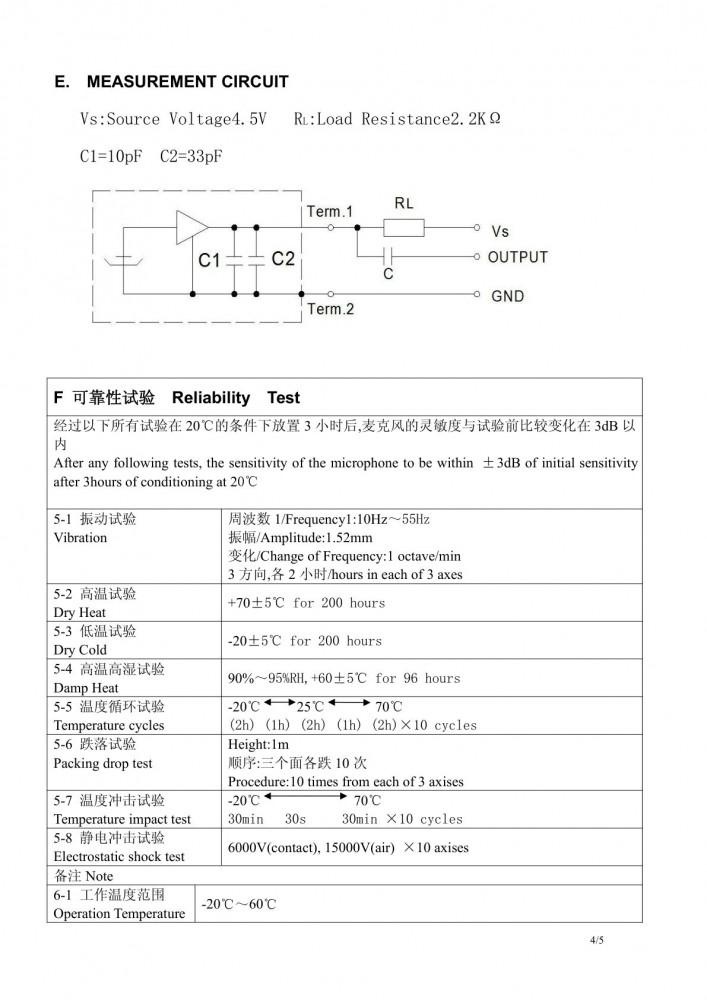 INGHAi ECM specification page 4