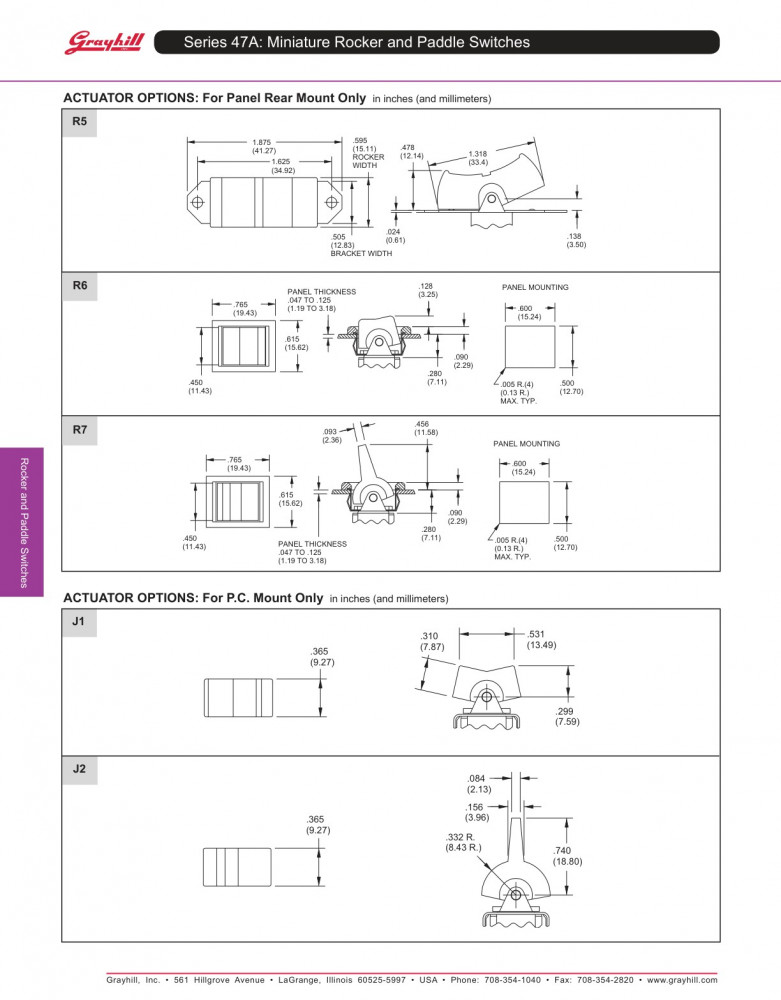 Grayhill Series 47A datasheet page 3