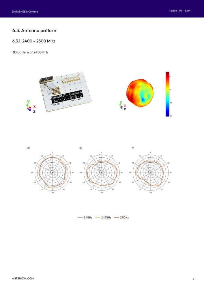 Comata A6111H datasheet page 5