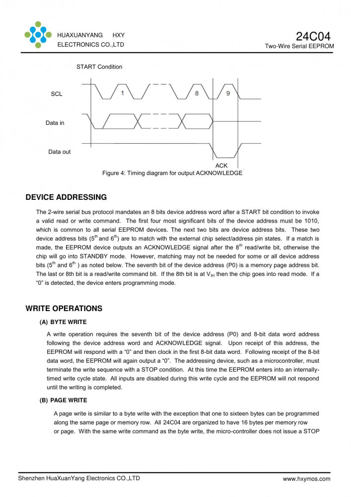 24C04-HXY technical document page 6