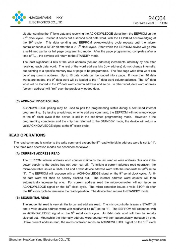 24C04-HXY technical document page 7