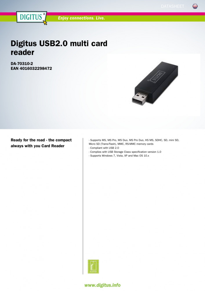 DA-70310-2 product document image, page 1