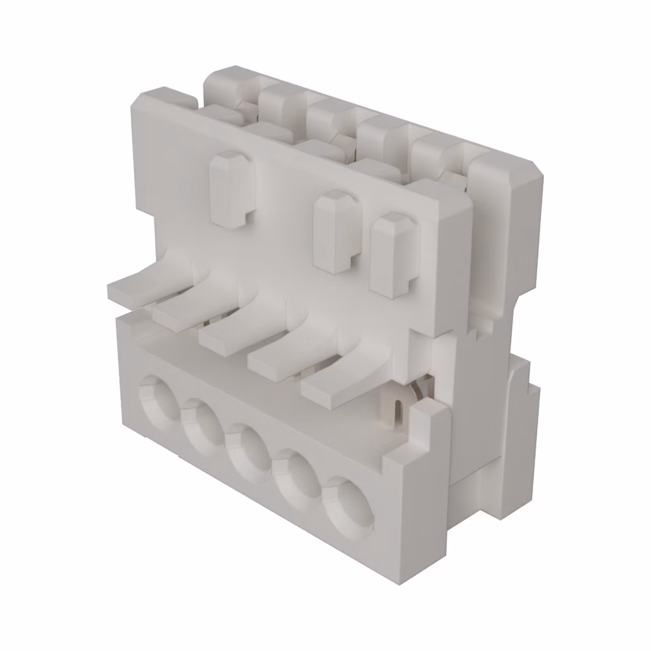 Appli-Mate RAST 2.5 Female Connector, 5.00mm Pitch, 3 Circuits, Position A, B and D Removed, Open Endwalls for sale