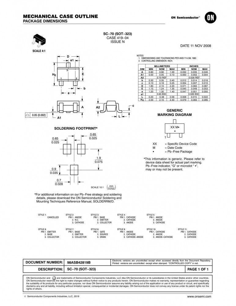 NSVMMUN2233LT3G datasheet page 9