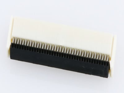 Easy-On Back Flip FPC Connector, 0.30mm Pitch, Right-Angle, Surface Mount, Dual Contact Style, 0.95mm Height, 39 Circuits for sale