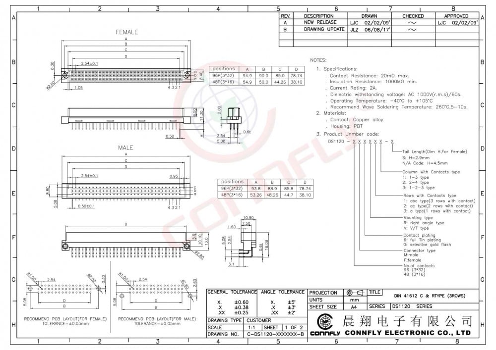 DS1120-96M0R23 technical document page 1