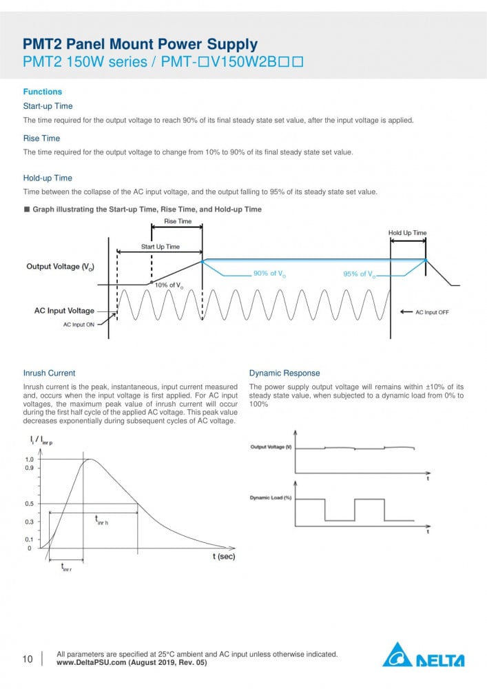 DELTA PMT2 datasheet page 10