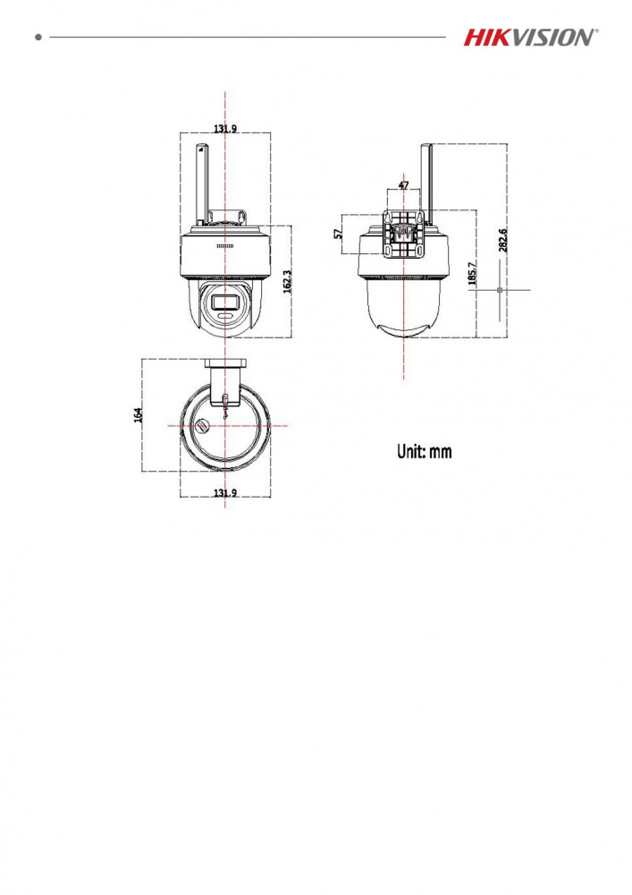 DS-2DE2Q140MY-T/GL2 technical document page 4