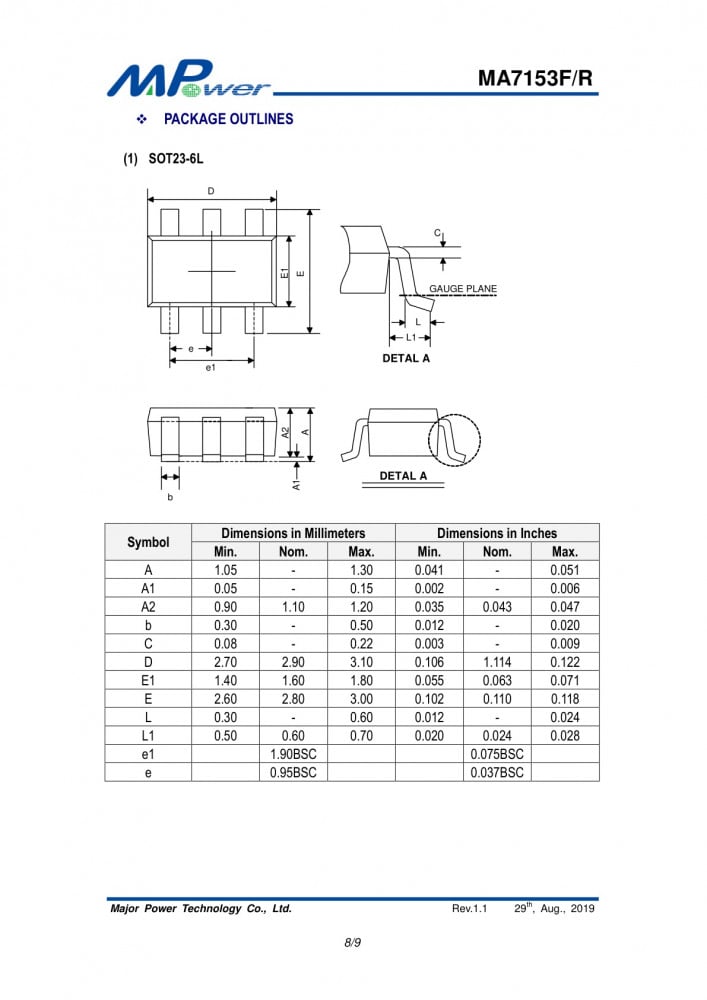 MA7153FCPA datasheet page 8