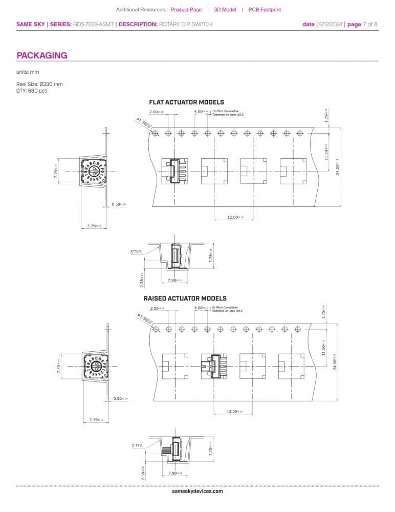CUI RDS-16S-7229-C-ASMT-TR datasheet page 7