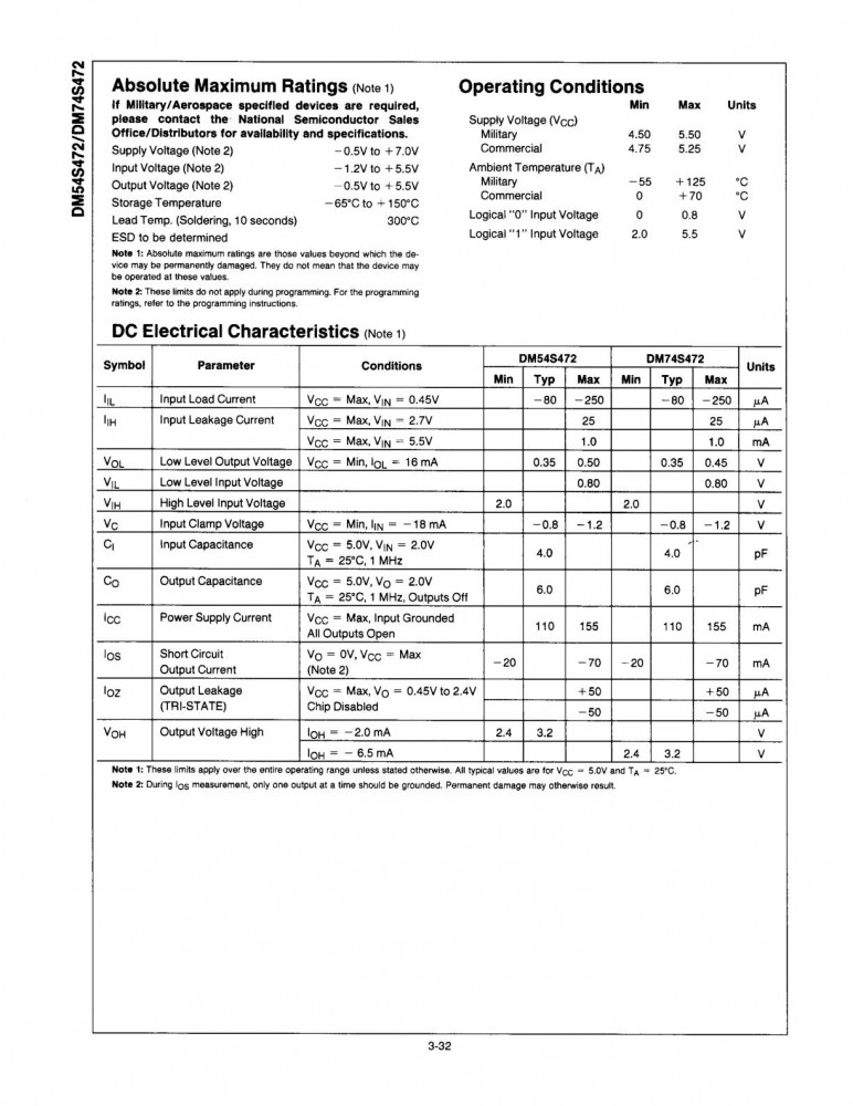 74S472AV technical document page 5