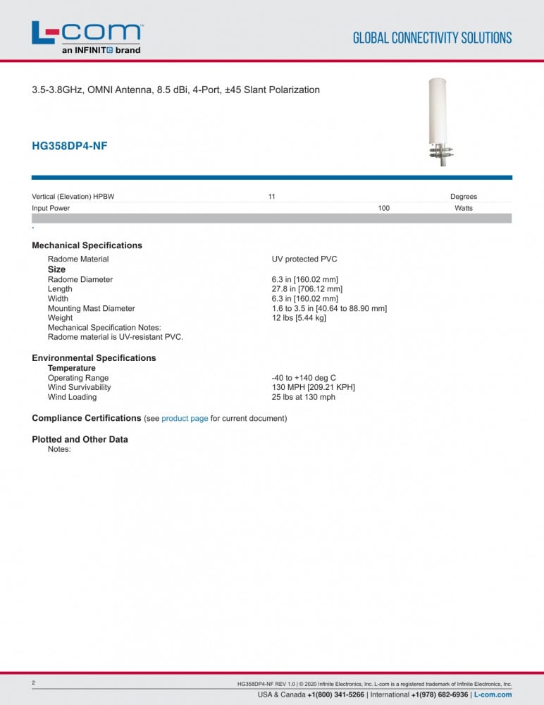 HG358DP4-NF datasheet page 2