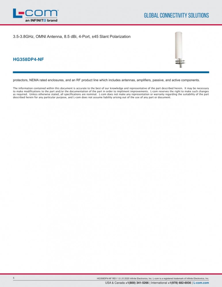 HG358DP4-NF datasheet page 5