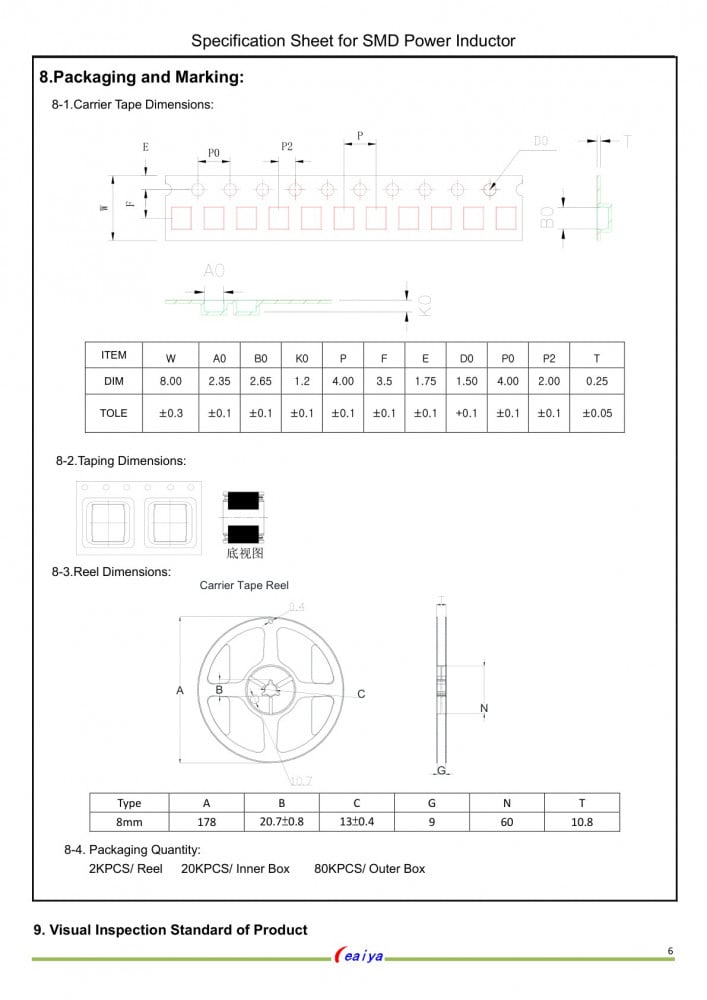 MAI252010S-R47MT datasheet page 6
