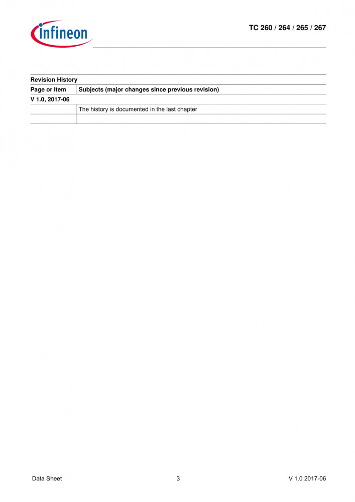 TC264D40F200WBCKXUMA1 datasheet page 3