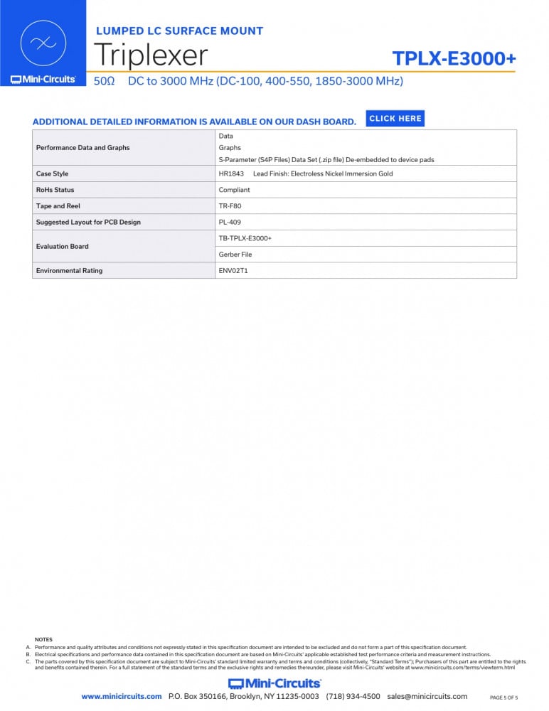 TPLX-E3000+ datasheet page 5