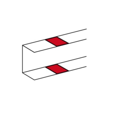 DLP - Clip for DLP universal trunking with 40mm, 65mm or 85mm cover - Secure cable maintenance - Clips on at end of installation