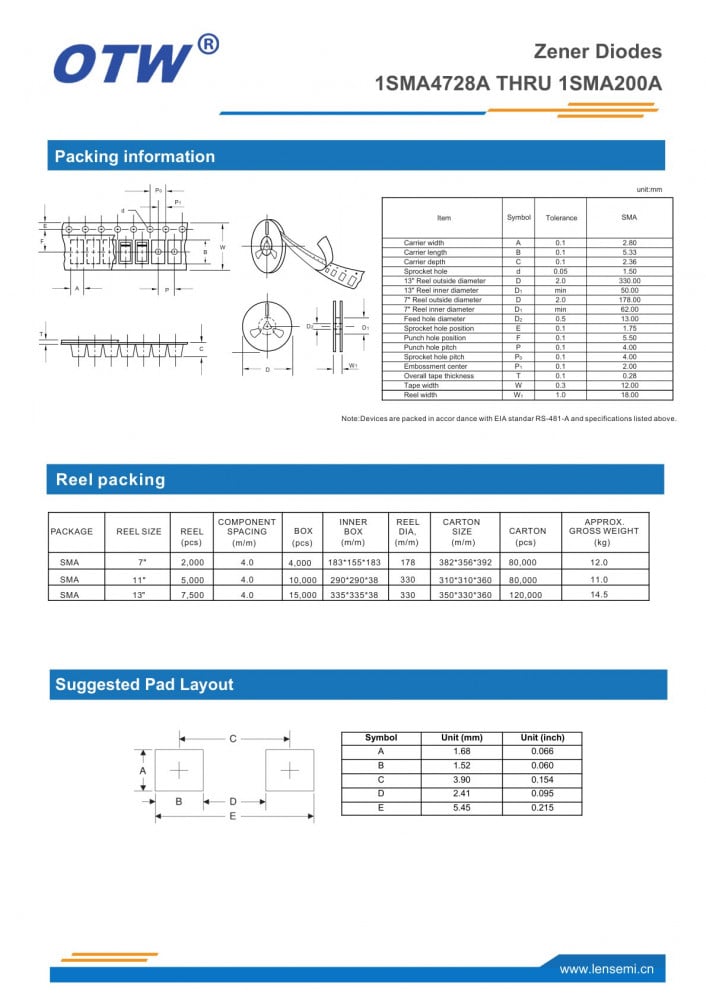 1SMA4743A datasheet page 5