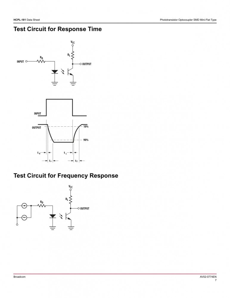 HCPL-181 datasheet page 7