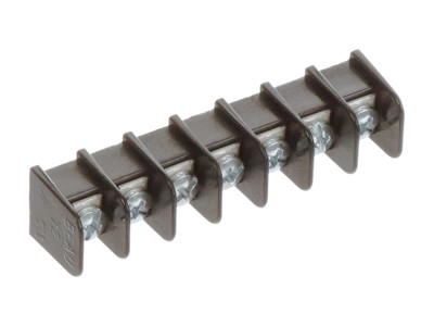9.53mm Pitch Beau PCB Terminal Strip, without Mounting Ends, 11 Circuits, with Screw Clamp Washer