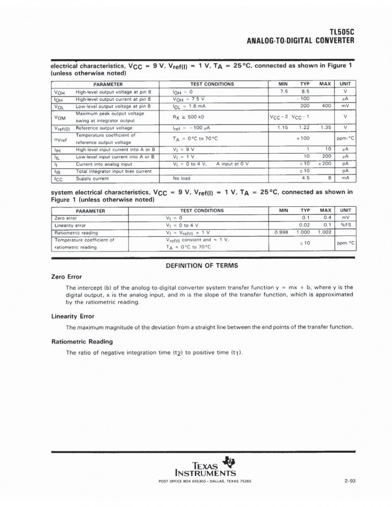 TL505CN datasheet page 4