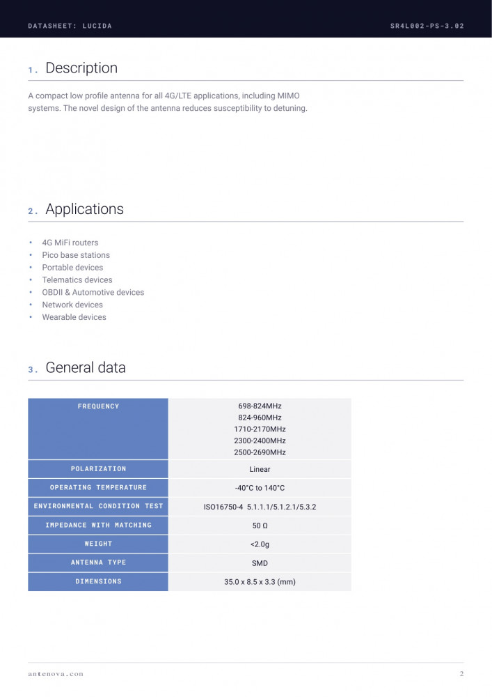 SR4L002 datasheet page 3
