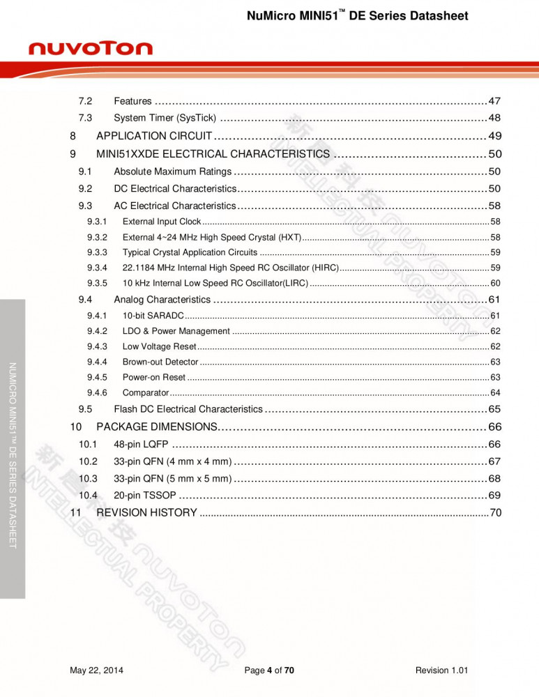 MINI54TDE datasheet page 4
