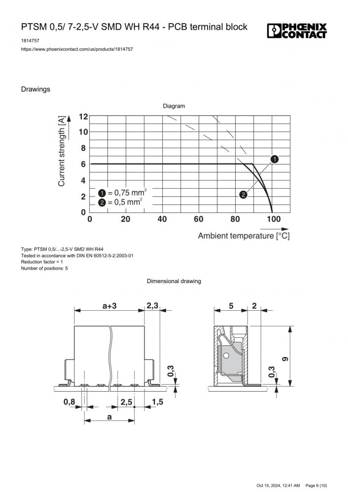 Phoenix Contact 1814757 technical document page 6