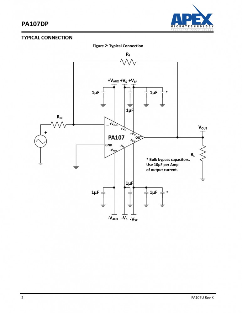 PA107 datasheet page 2
