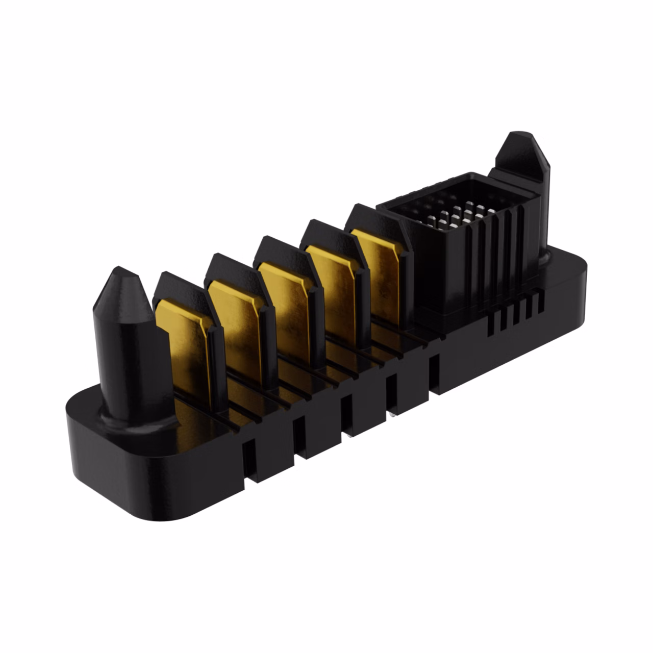 EXTreme Ten60Power Board-to-Board Vertical Plug Assembly with Guide Pins, 5 Split Power Circuits, 30 Signal Circuits for sale