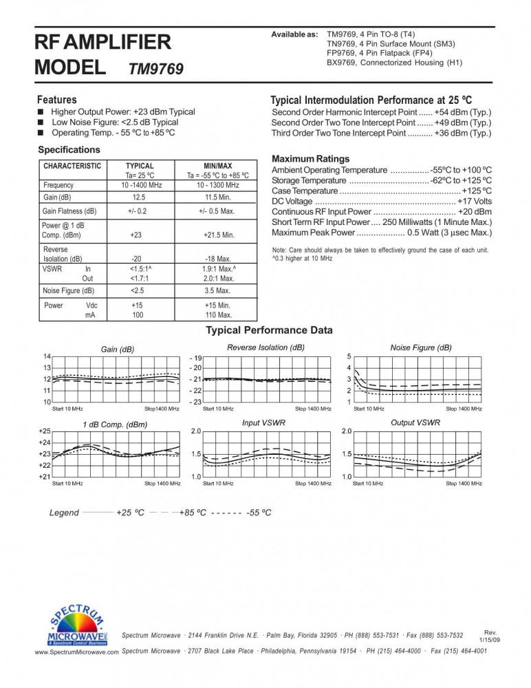 TM9769 technical document page
