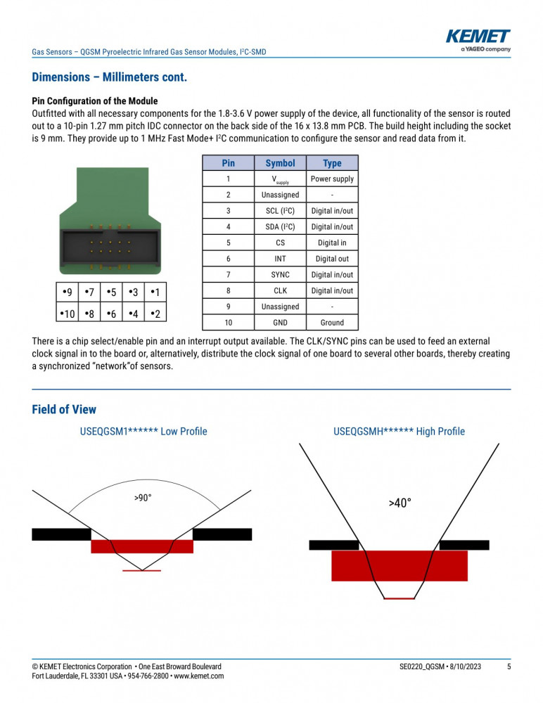 KEMET document page 5