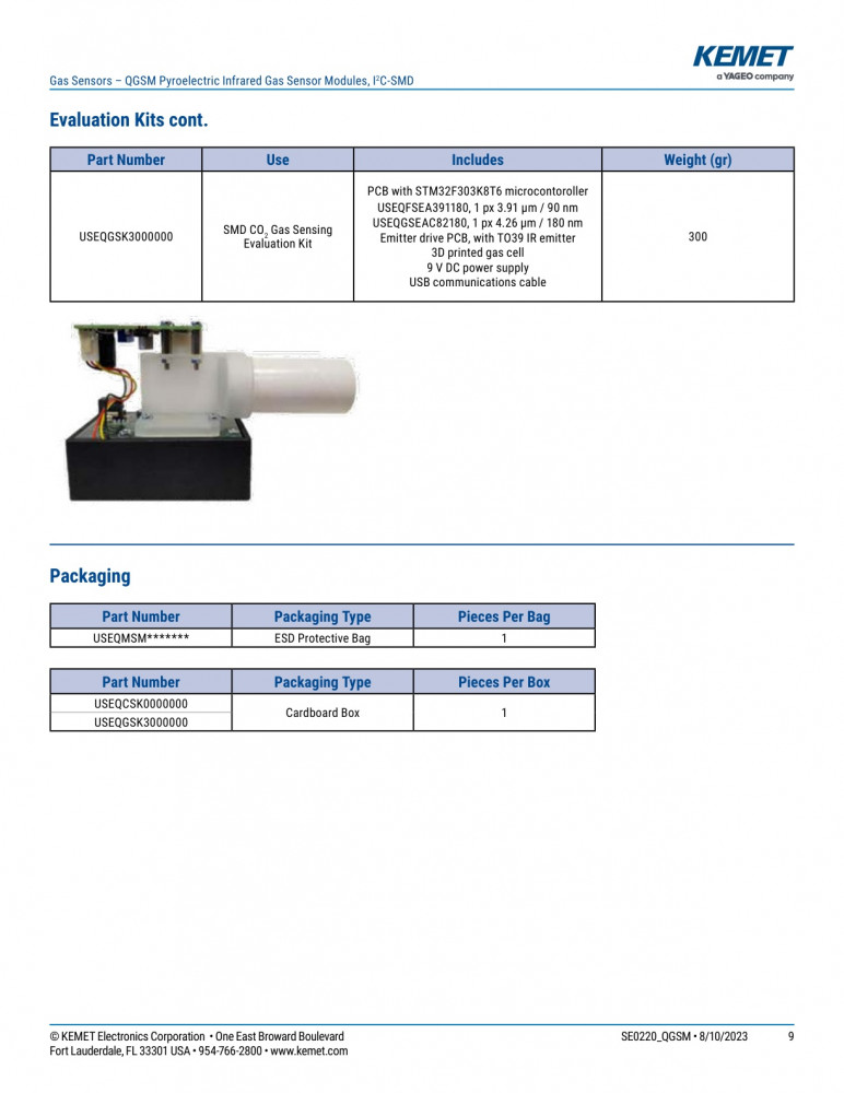 KEMET document page 9