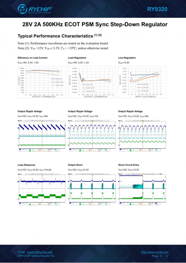 RY9320AT6 datasheet page 5