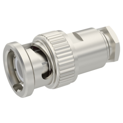 BNC / BULKHEAD JACK RECEPTACLE FRONT MOUNTING WITH SOLDER POT CONTACT