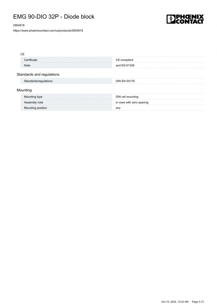 Phoenix Contact 2954918 document page 3