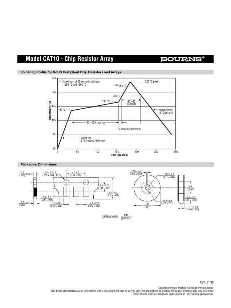 BOURNS CAT10-470J4LF datasheet page 2