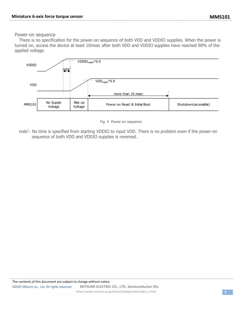 MMS101 datasheet page 7