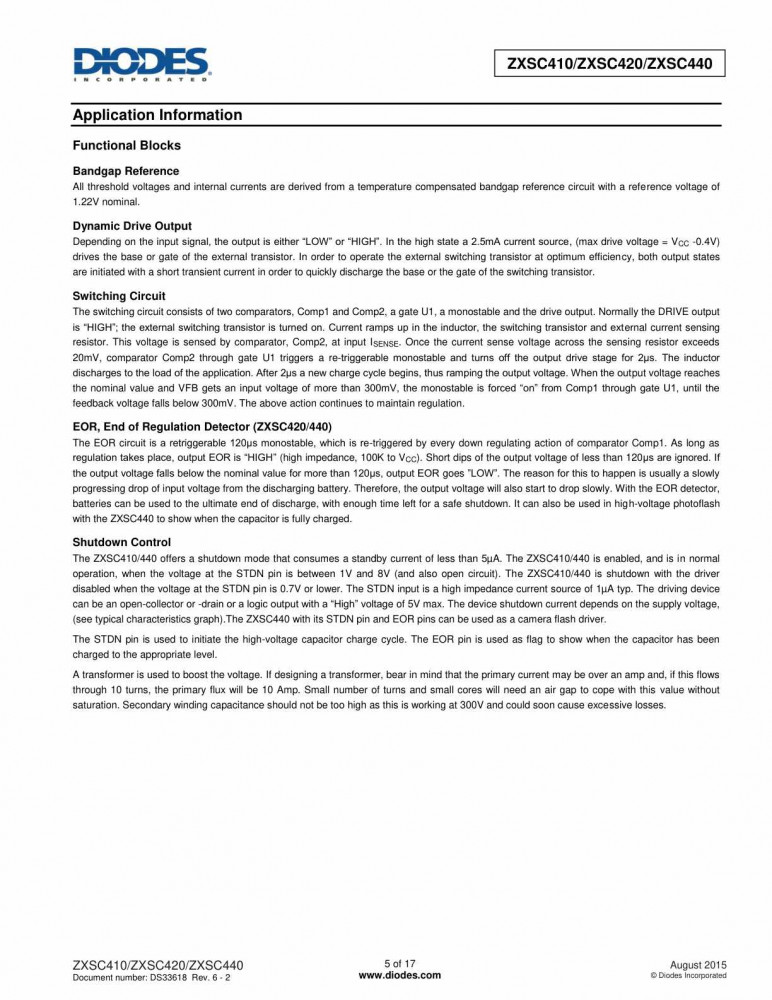 ZXSC440X8TA datasheet page 5