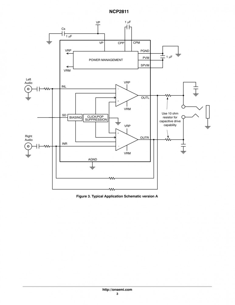 NCP2811 datasheet page 3
