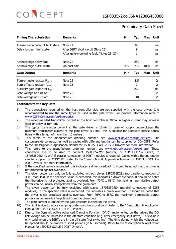 Technical document page 5