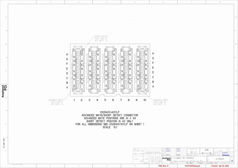 Amphenol 10128405 drawing page 5