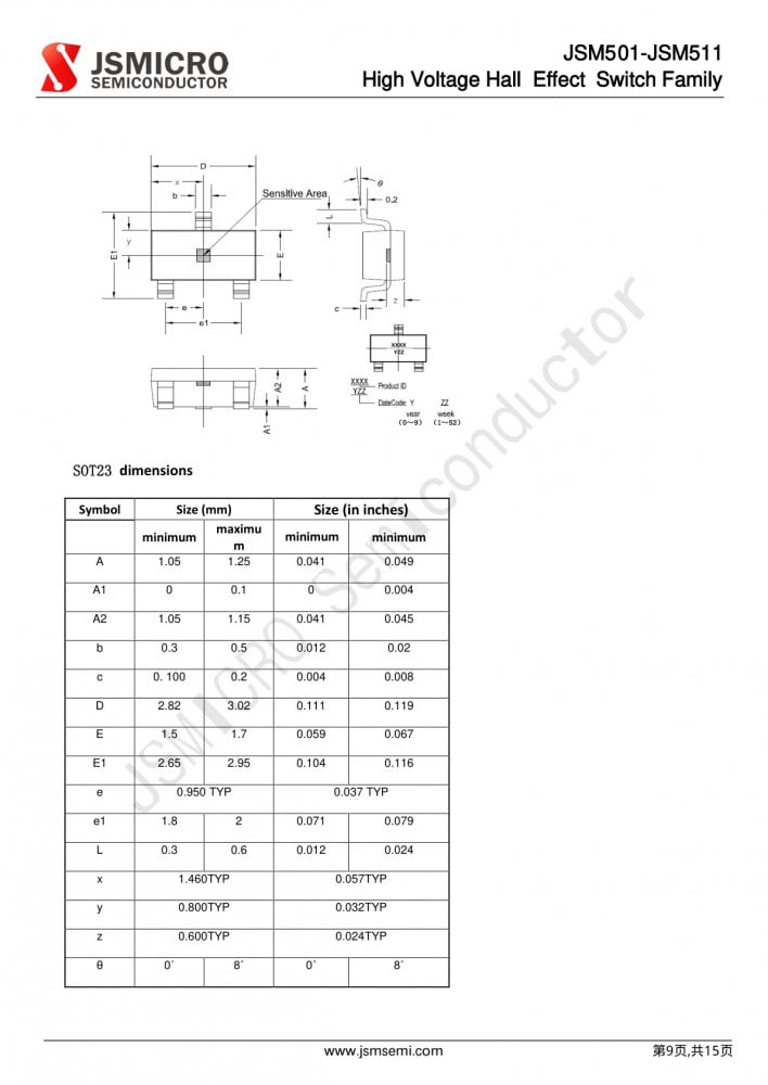 JSM507 technical document page 9