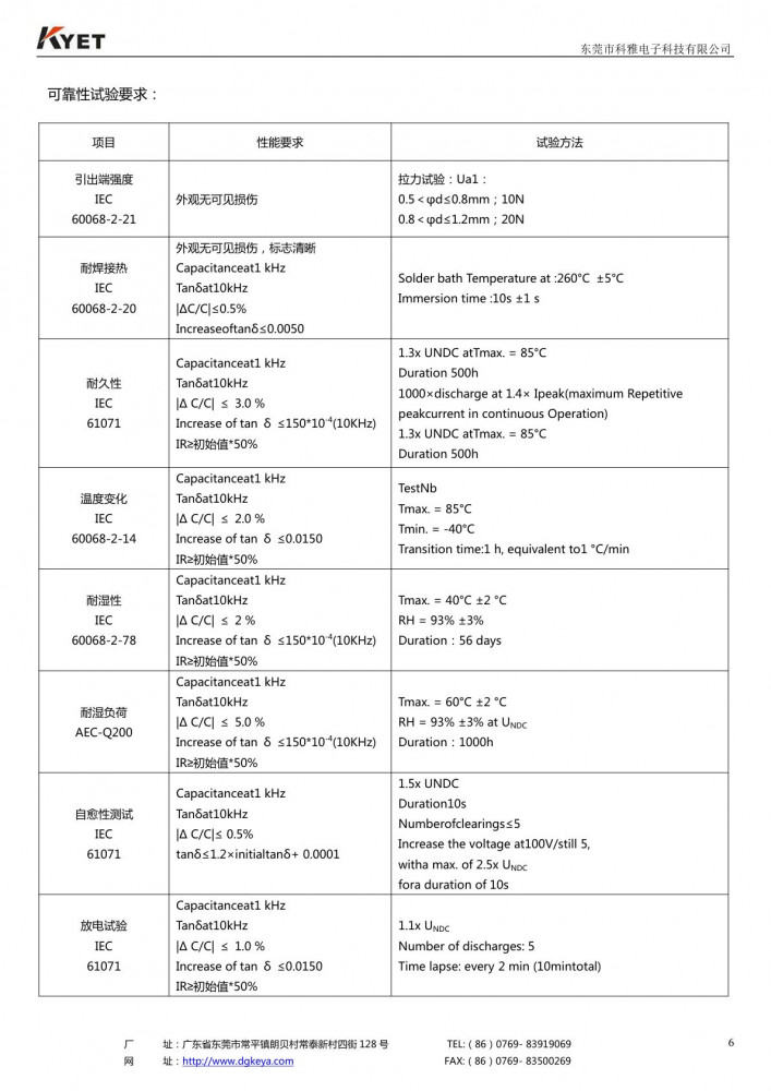 C3D805J3A2701 specification page 6
