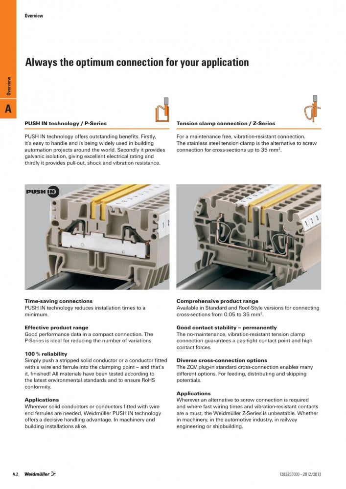 WEIDMULLER catalogue page 8