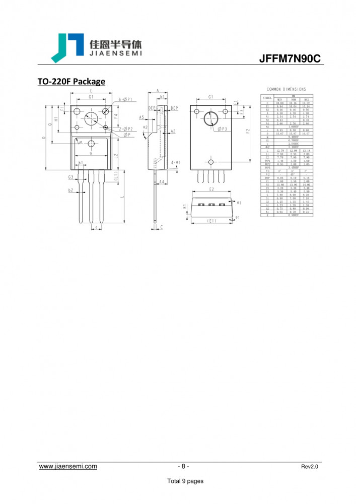 JFFM7N90C datasheet page 8
